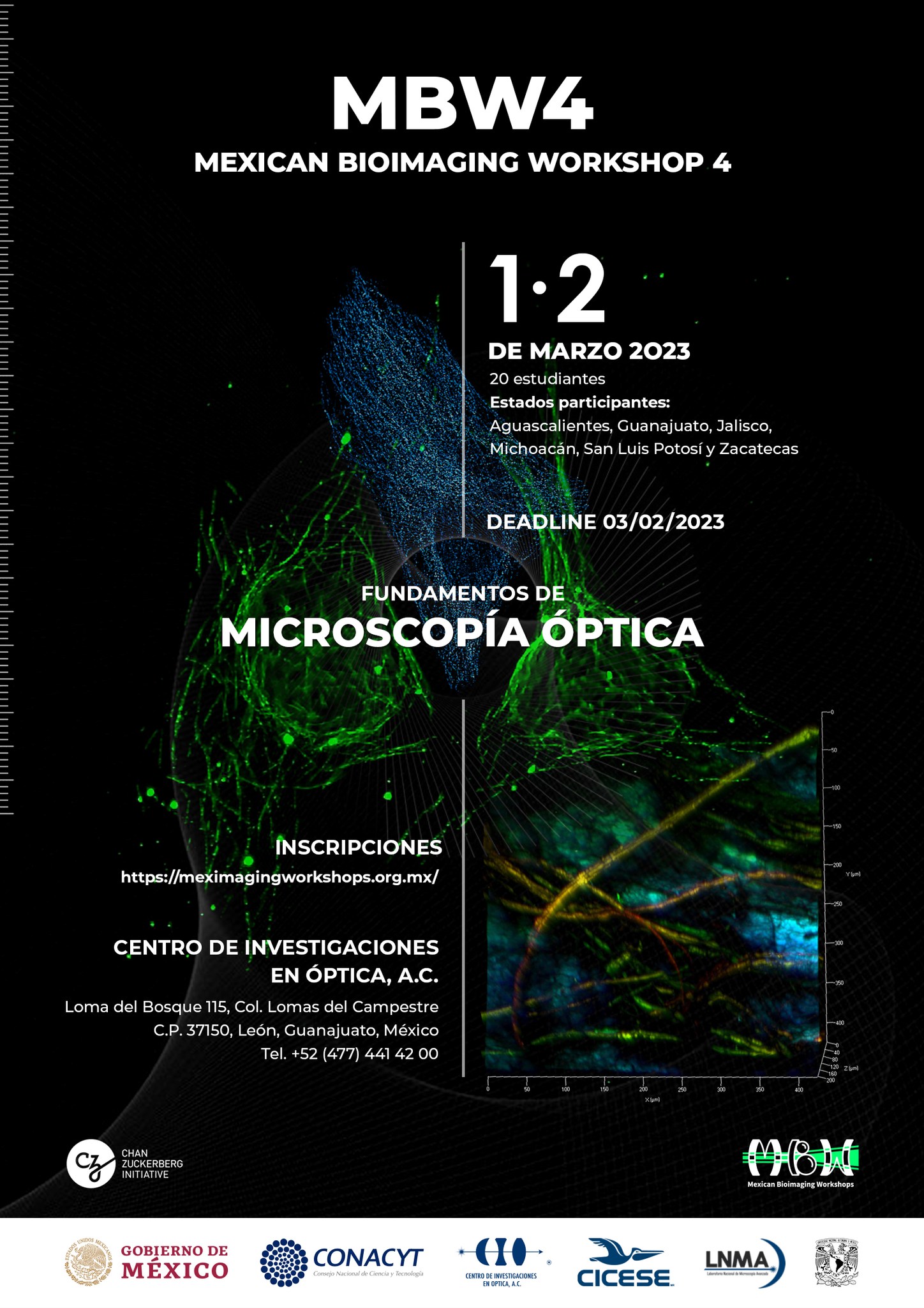 MBW4 Fundamentos de Microscopía Óptica | Grupo Molecular Baja California